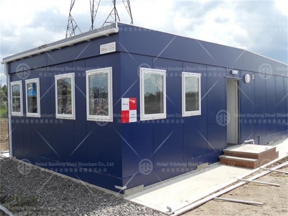 Buy 40 Ft Pipes Drainage Tubes Steel Structure Frame Prefab Container ...